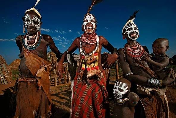 The Karo Tribe of Ethiopia. People from the Karo tribe can be found ...