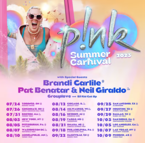 P!nk Tour Dates 2023 . P!nk Tour Schedule 2023 | by Hred | Medium