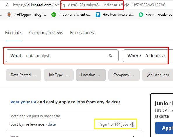 How to Scrape Data Analyst Jobs in Indeed.com using Requests and ...