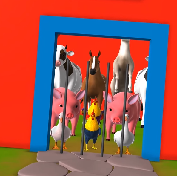Let’s Make a Farm Diorama — Fun Barnyard Farm Animals and Horse with ...