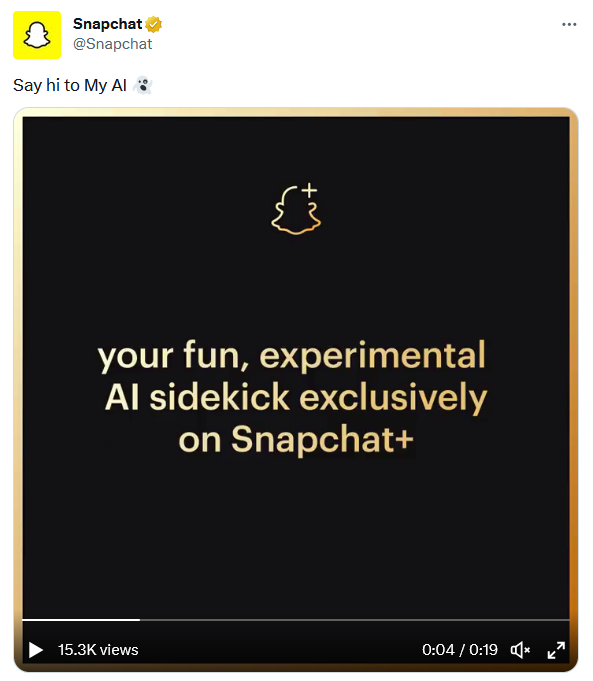 Meet My AI: Snapchat’s new ChatGPT-powered chatbot! | by Asraf Bokth Ansari | Medium