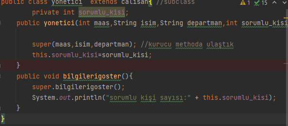 Java ile programlama: inheritance,overriding | by Hilal Taşolar | Medium
