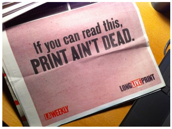Is Print Media Dead?. The news industry has had a rough… | by Danniella ...