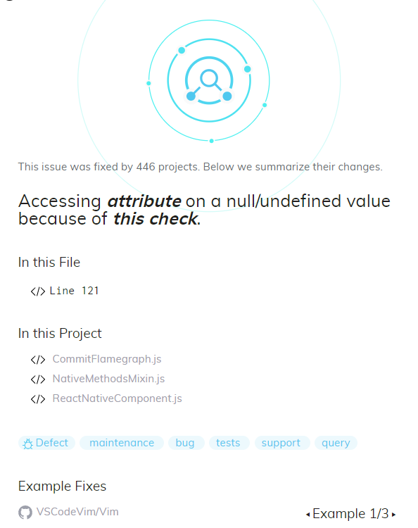 DeepCode’s Top Suggestions #4: JavaScript Attribute Access on NULL | by Frank Fischer ...