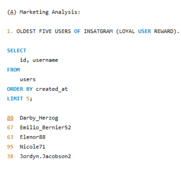 Instagram User Analytics using MySQL. | by Abhishek Budki | Medium
