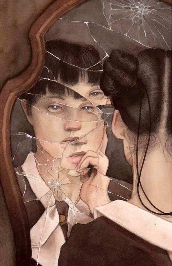 The Mirror. A simple poem on the struggles that… | by Keira Smith | Jan, 2025 | Medium