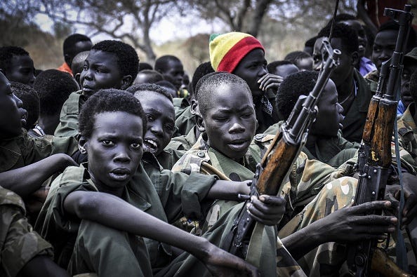 CHILD SOLDIER.. Thousands of children are serving as… | by Frank Ogallo ...