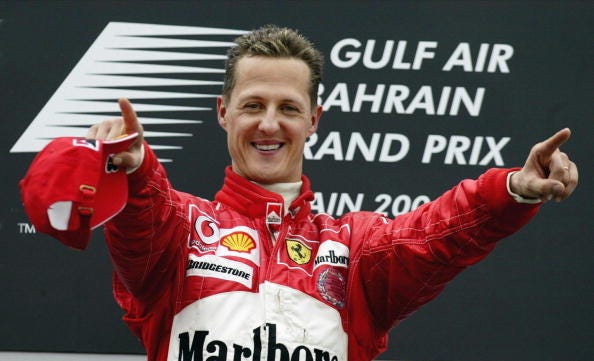 Keep Fighting, Michael!. Michael Schumacher não é apenas maior… | by ...