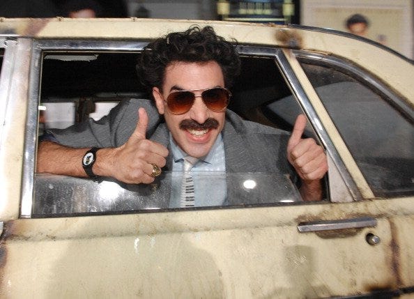 OP-ED: ‘Borat Subsequent Moviefilm’ is a much-needed reminder of what ...