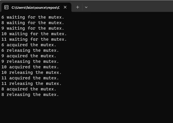 Mutex and Semaphores in C#. Mutex and Semaphores are… | by Mohammed faiz sanusi | Medium