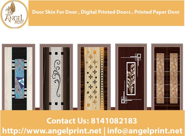 Door Skin For Door, Digital Printed Doors, Printed Paper Door — Angel ...