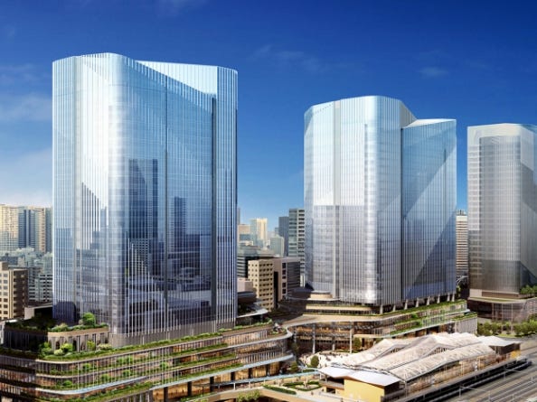 TAKANAWA GATEWAY CITY: A Walkable Urban Campus Opening in Phases from ...