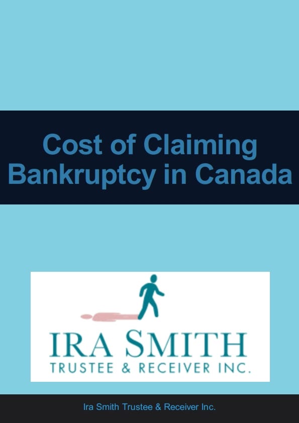 COST OF FILING FOR BANKRUPTCY: WHAT IS THE TRUE COST? | by Ira Smith ...