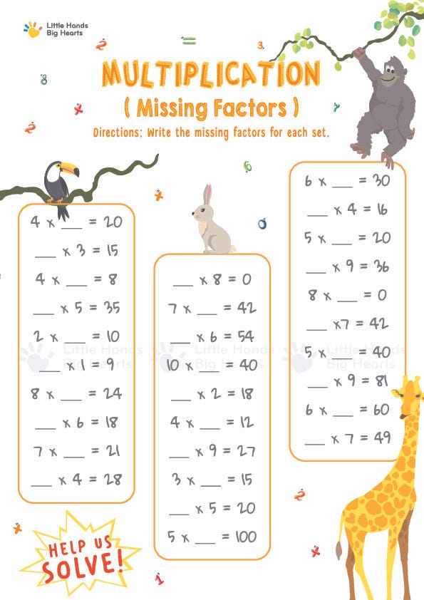 Math Made Fun: Engaging Math Worksheets for Kids | by The Homeschool ...