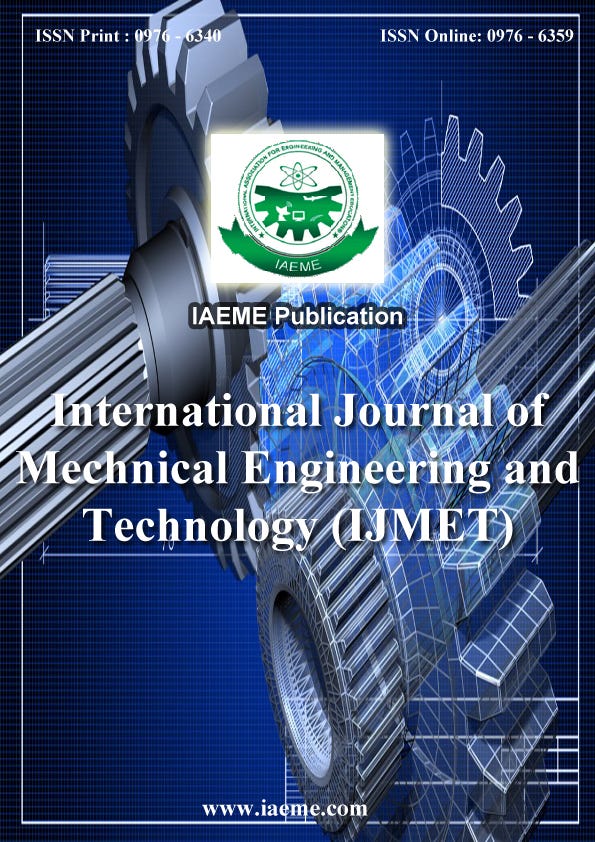 International Journal of Mechanical Engineering and Technology | by ...