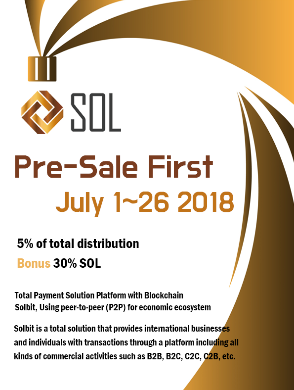 Pre-Sale Start | by Solbit | Medium