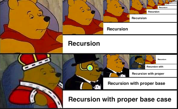 Recursion: to recurse, is to recurse, is to recurse | by Justin Hutsell ...