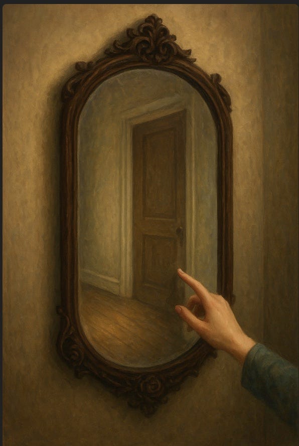 A Door Behind the Mirror. It was an ordinary Sunday afternoon… | by ...