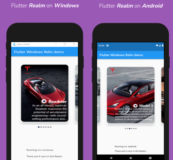 Flutter 2.10 — Windows and Realm support a quick sample to try them both | by Sumith Damodaran ...