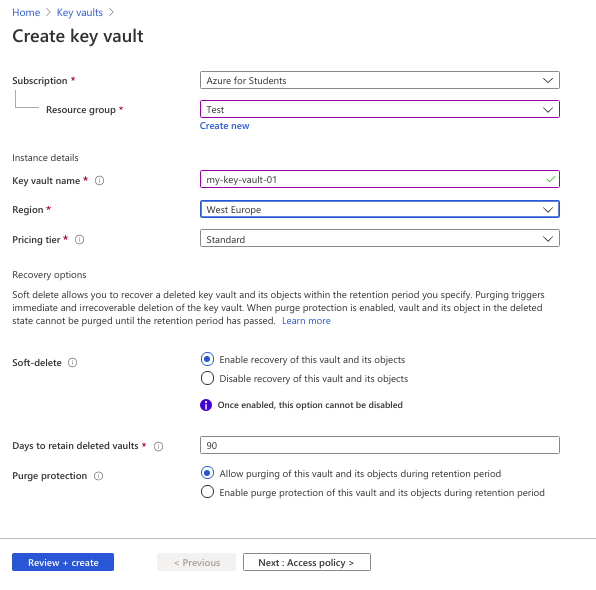 Azure key vaults. Azure Key Vault is secrets management… | by Suthesana ...