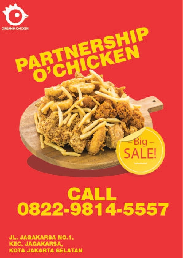EXCLUSIVE Kerjasama O’Chicken, Call 0822–9814–5557, kemitraan ayam ...