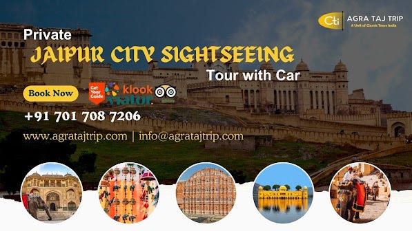 Private Jaipur City Sightseeing Tour with Car: Explore the Pink City in ...