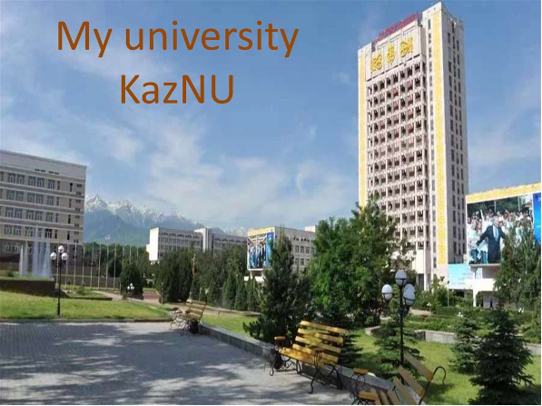 Your best choose to the future — Kazakh National university named after ...