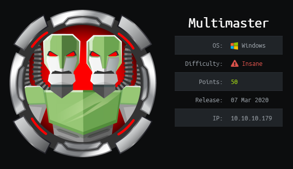 Multimaster — HackTheBox. Multimaster es una máquina Windows… | by shadowdancer9 | Medium