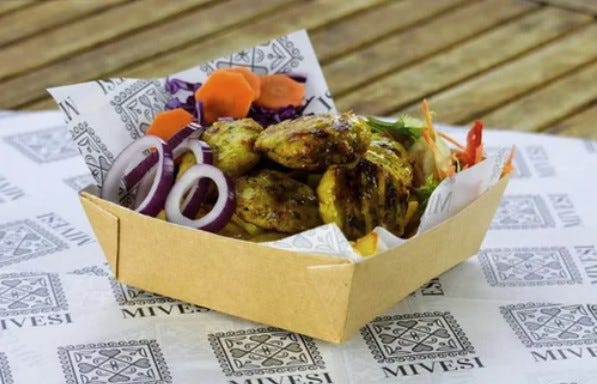 160 x 160mm Custom Printed Greaseproof / Branded Food Wraps ...