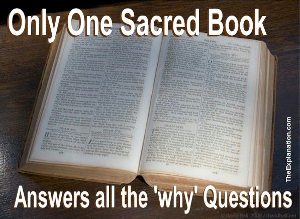 The Sacred Book (if it exists): Could it Possibly be the Bible? | by ...