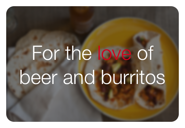 I’m donating a burrito and a beer a week to a nonprofit, this is why ...