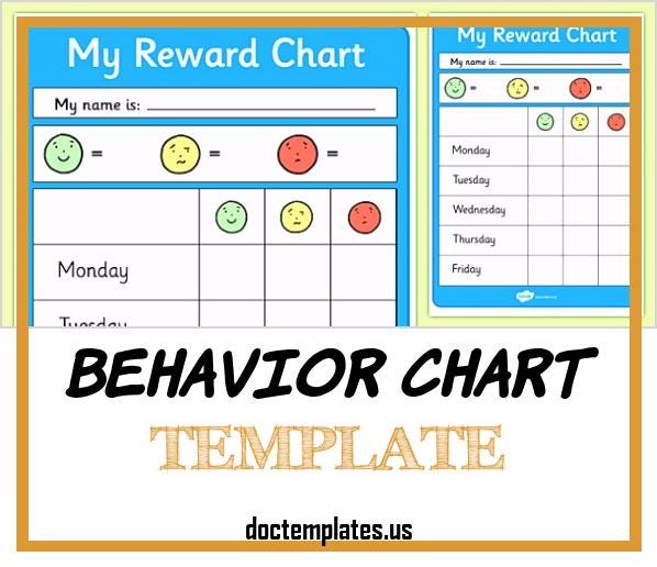 Behavior Charts Templates