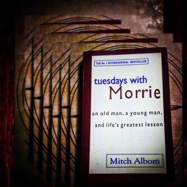 Tuesdays with Morrie. A book by Mitch Albom | by Half Papyrus | Medium