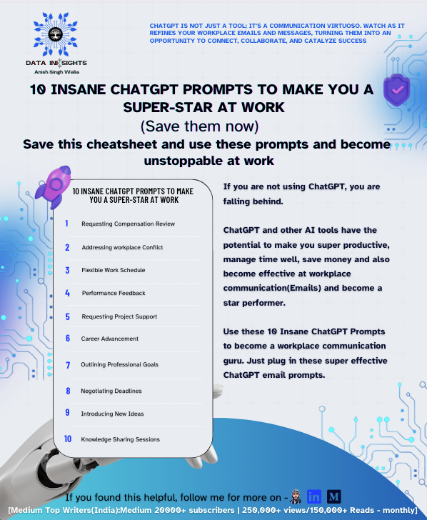10 Insane ChatGPT Prompts to Make You a Super-Star at Work | Cubed