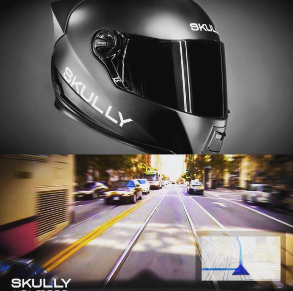 Augmented reality as officially occupied the motorcycle helmet market ...