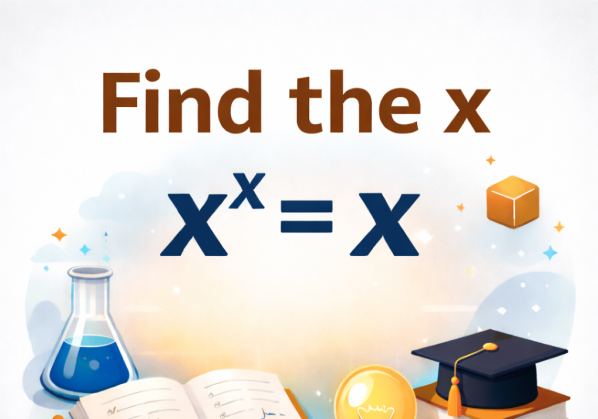 How Domain Assumptions Change the Solution of x^x = x | by Thanushan ...