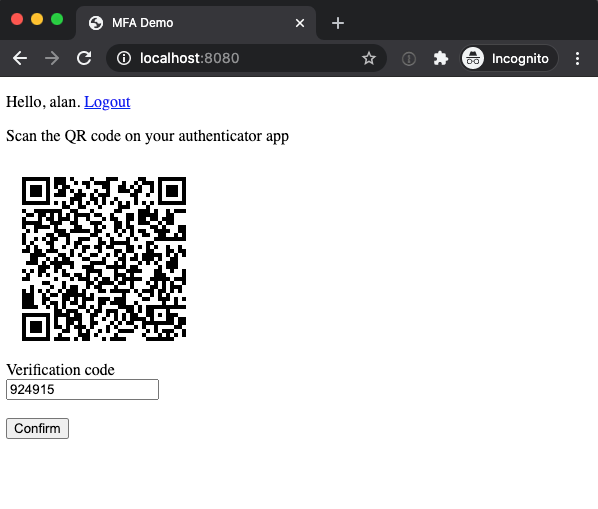 Two-factor authentication flow with Node and React | by Alan Casagrande ...