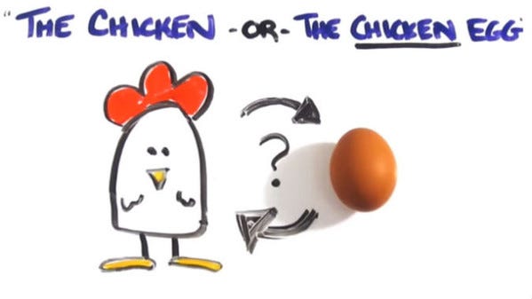 Chicken egg dilemma in multi-sided platforms | by Ciro Spedaliere | Medium