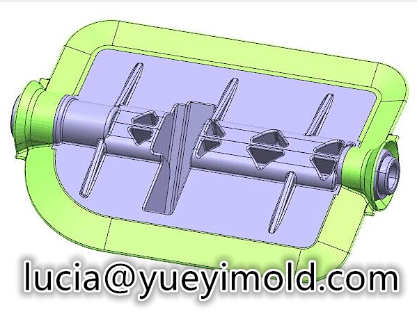 two color leg flap mold - YUEYI Mold -China 2k mold maker - Medium