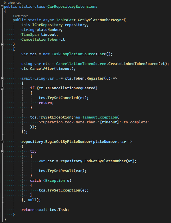 .NET — TaskCompletionSource and CancellationTokenSource | by João Simões | Jan, 2024 | Level Up ...