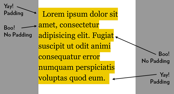 Multi-Line Padded Text. This is one of those tricky CSS things… | by Halis Kaya | Medium
