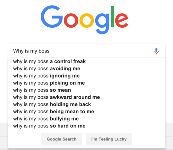 Boss Is Mean To Me