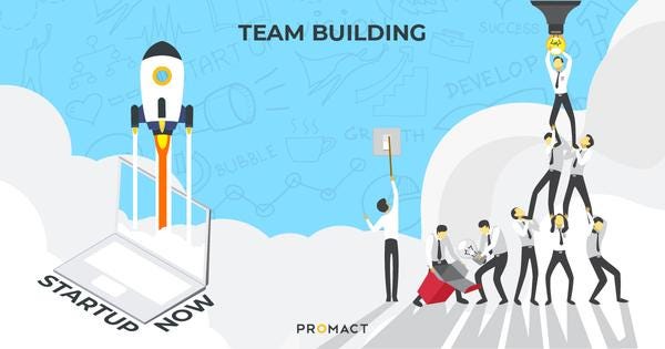 Startup Now — Team Building | by Swaty | Promact | Medium