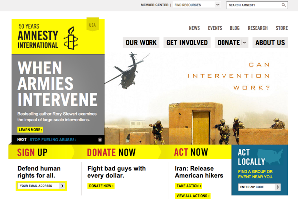 nine non-profits getting it right online | by David Connell | david connell | Medium