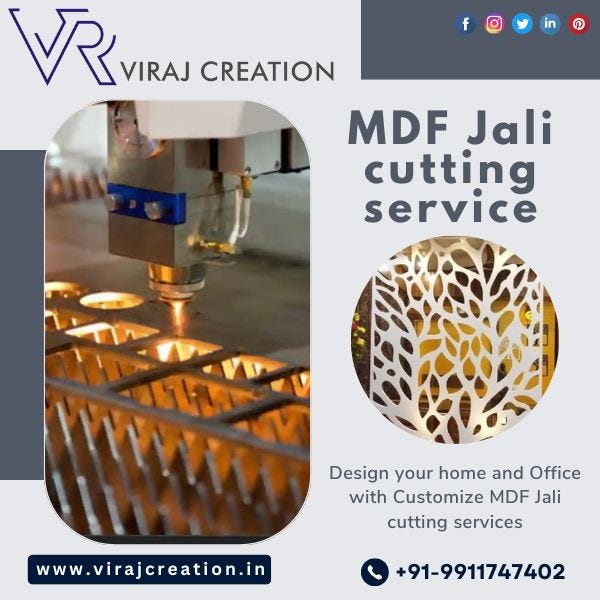 Jali cutting services in Gurugram | by Viraj Creation | Jul, 2023 | Medium