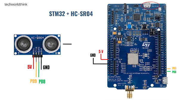Integrating HCSR04 Ultrasonic Sensor with STM32 for Distance Measuring | by Jobin J | Medium