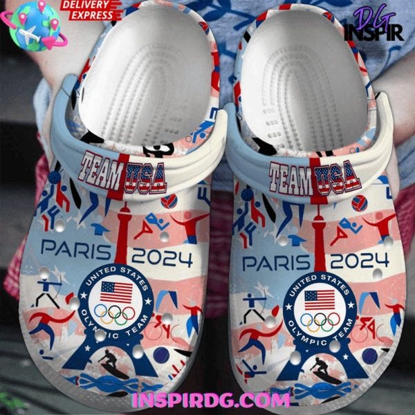Olympic Paris 2024 Limited Edition Crocs Shoes | by InspirDG Store ...