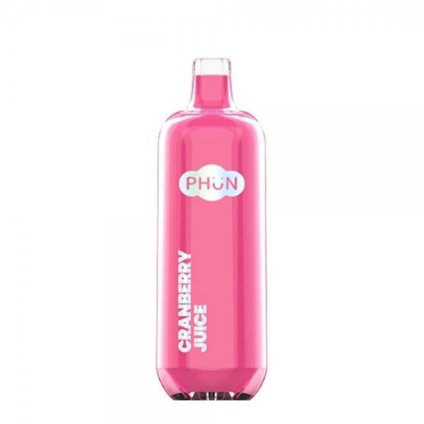 Phun 5% Disposable Vape 6000 Puffs 12ml - myvaporus - Medium