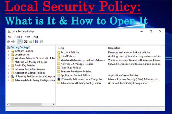Local Security Policy Windows 10: What is It & How to Open It | by ...