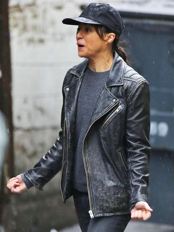 Michelle Rodriguez Leather Jacket- The Chicest Statement Piece | by New ...